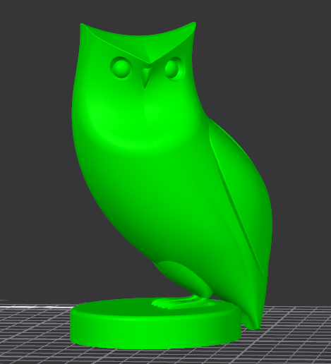 🦉 Owl・ STL File for 3D printing・Cults