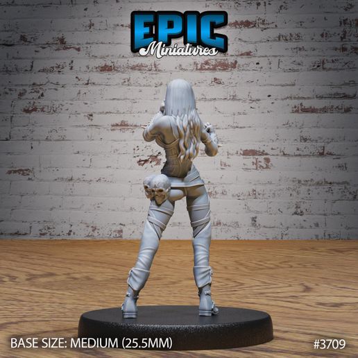 ♀️ Void Cultist Female Attack ‧ DnD Miniature ‧ Tabletop Miniatures ‧ Gaming Monster ‧ 3D Model ...