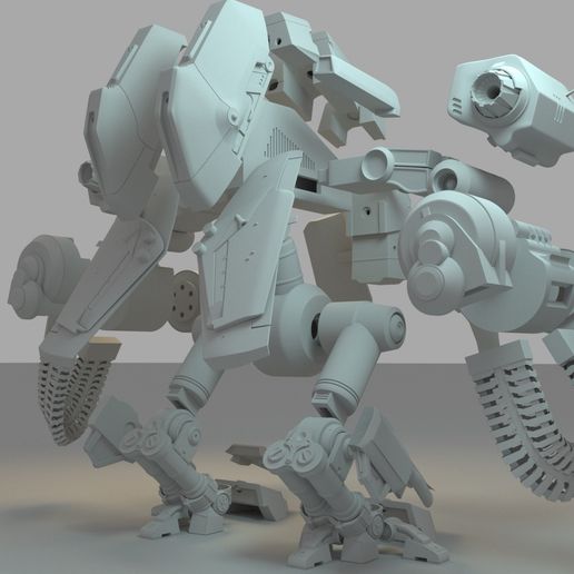 🤖 Viking - Terran Mech Unit・ OBJ File for ・Cults