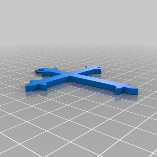 Free STL file Cross Keychains ・Design to download and 3D print・Cults