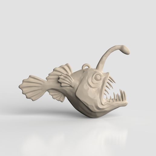 🔦 3Dmodel STL Deep anglerfish・ STL File for 3D printing and CNC ...