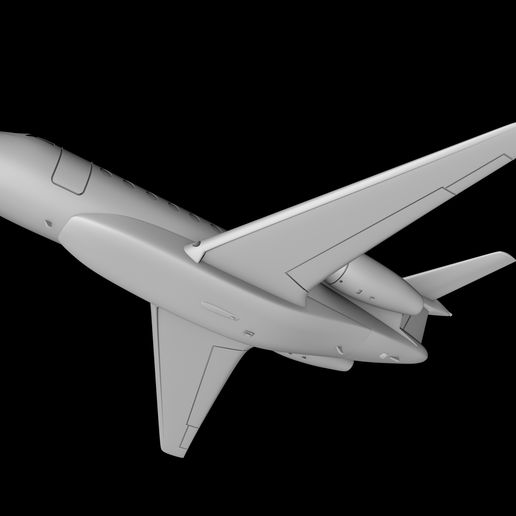 ️ Gulfstream G280 Scale 1:48 Ready to Print Stl Files・ 3D File for 3D ...
