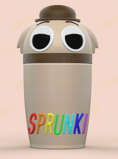 OBJ file SPRUNKIS MARRON VASO 🧸 ・3D printable design to download・Cults