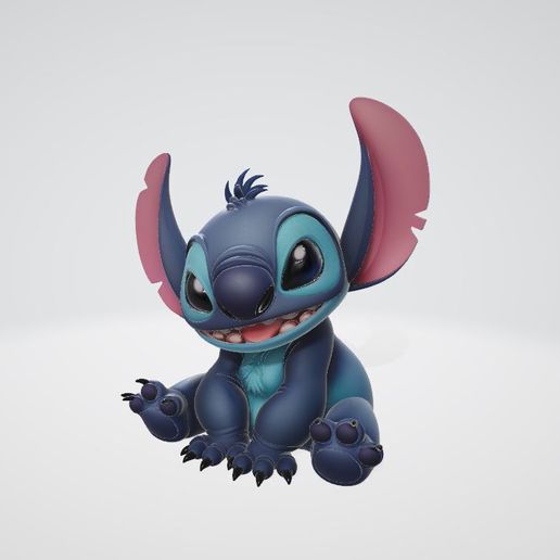 👹 Stitch 2 Versions・ STL File for 3D printing・Cults