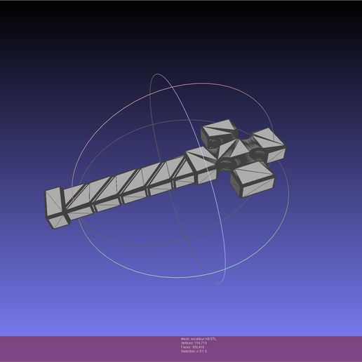 🔥 Fire Force Excalibur Hilt・ STL File for 3D printing・Cults
