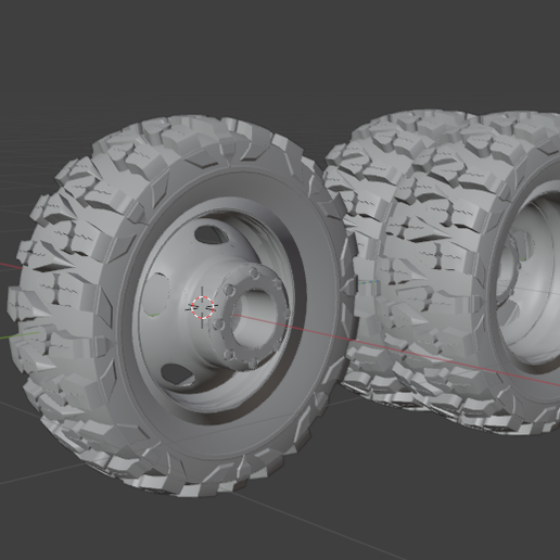 🚐 powerstoke dually wheels・ STL File for 3D printing・Cults