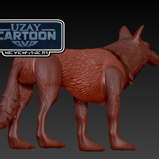 ⭐ Star wars rebels articulated Loth-wolf 3D print model・ 3D File for 3D ...