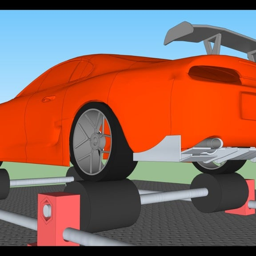 🛞 Dyno for RC Cars・Free STL File for ・Cults