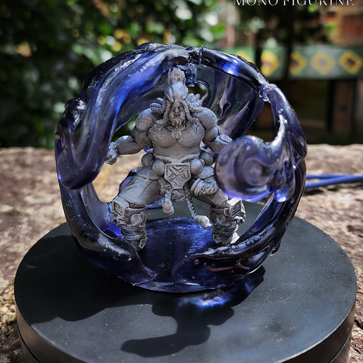 🎲 Rework Udyr from League of Legend figurine model・ 3D File for ・Cults