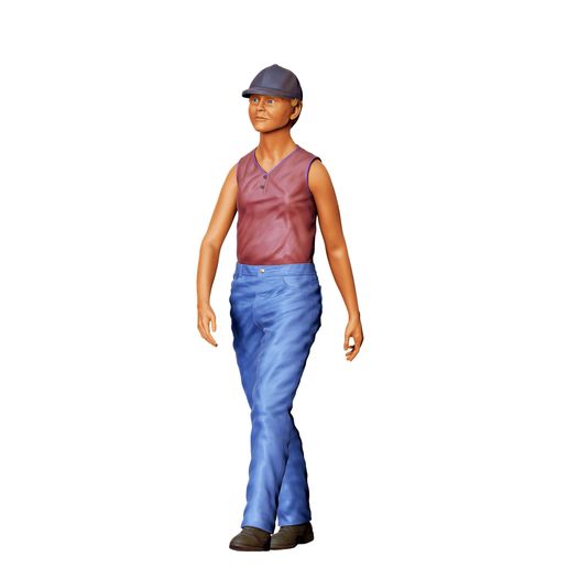 STL file N4 Jurassic Park Lex Murphy Ariana Richards 🎬 (OBJ and 3MF)・3D ...