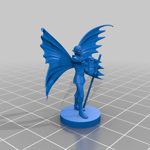 🧚 Fairy Folk Female Commoner・Free 3D File for ・Cults