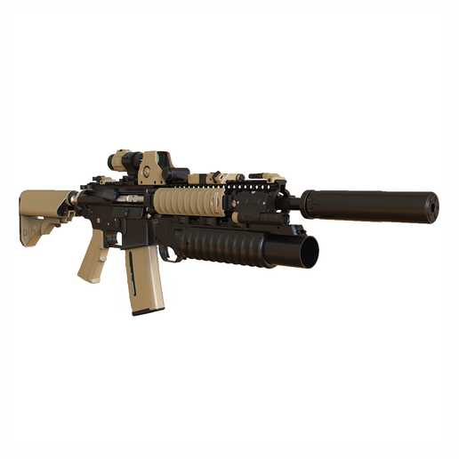 🤙 M4A1 ASSOULT RİFLE | Call of Duty Modern Warfare - 3D Model・Free STL ...