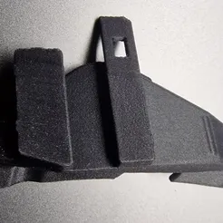 STL file Cardo Packtalk / Packtalk Bold mount for Shoei helmets ...