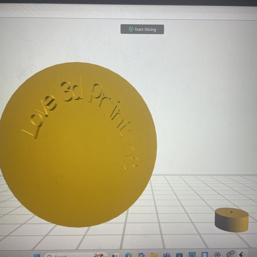 ️‍🔥 I Love 3D Printing Badge・Free STL File for 3D printing・Cults