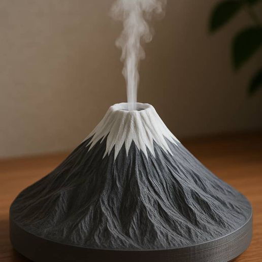 🗻 Fuji Humidifier・ STL File for 3D printing・Cults