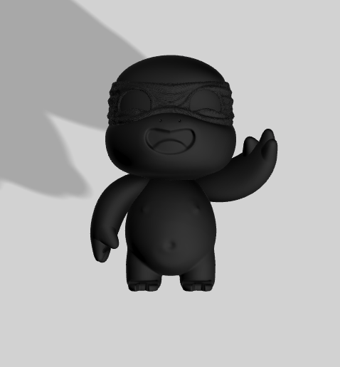 Free STL file Mini Ninja -3D ART 🥷 ・3D printing template to download・Cults