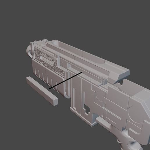 🔫 40K Boltor prop・Free 3D File for ・Cults