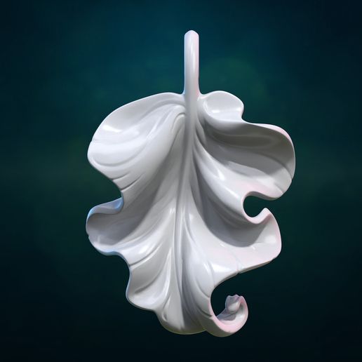 🌳 Beautiful Leaf・ 3D File for 3D printing・Cults