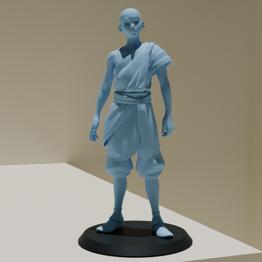 🧸 avatar AANG - AVATAR THE LAST AIRBENDER FIGURE・ STL File for 3D ...