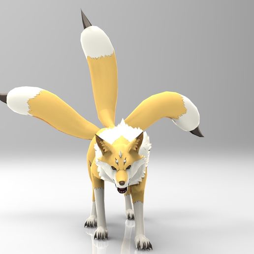 STL file Kurama Tensura Slime 🦊 ・3D printer design to download・Cults