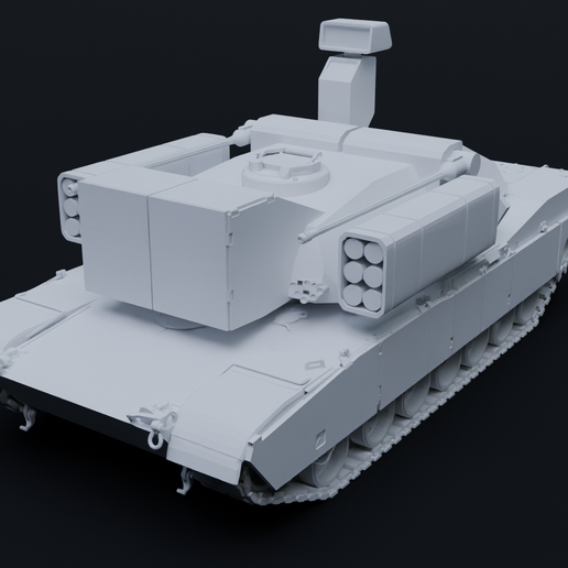 🐆 US M1 Abrams Liberty Air Defence SHORAD・ STL File for 3D printing・Cults