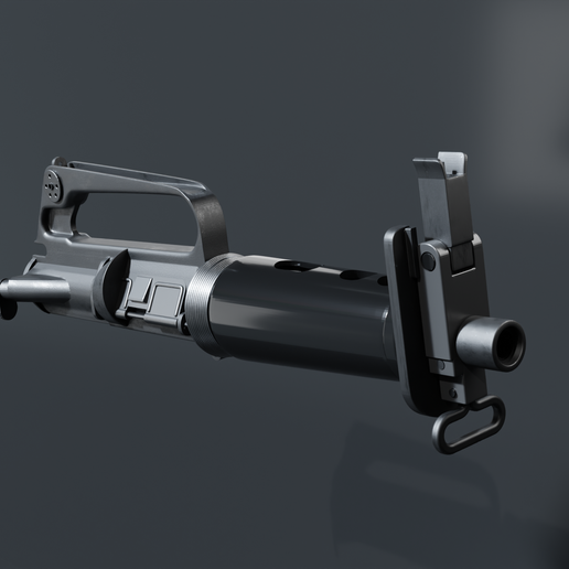 🔫 Colt DOE 9mm Airsoft M635 Upper Set・ STL File for 3D printing・Cults