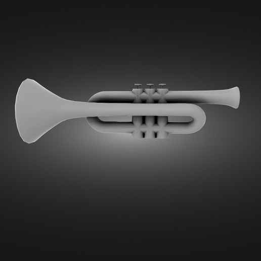 STL file Trumpet 🎺 ・3D printing model to download・Cults