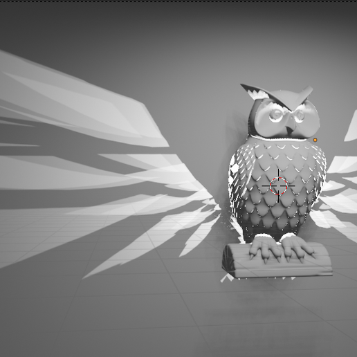 🦉 Owl Wings Light Lamp・ STL File for 3D printing・Cults