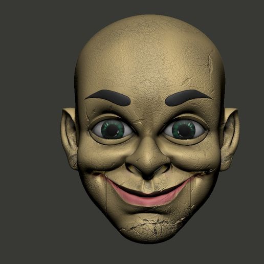 👽 Goosebump 2023 Slappy Mask・ STL File for 3D printing・Cults