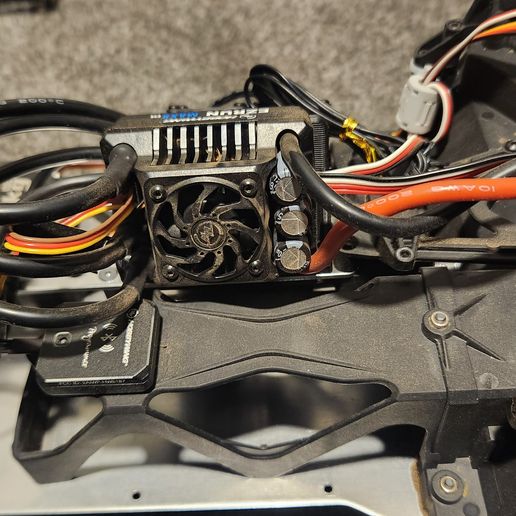 🔨 Losi Hammer Rey Max8 esc mount・Free STL File for 3D printing・Cults