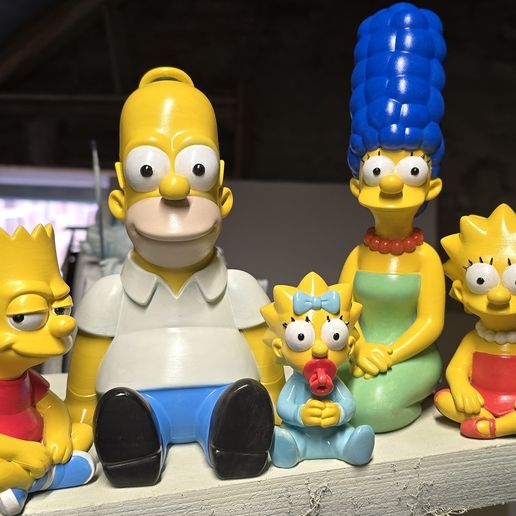 👾 The Simpsons – 3D Printable Collection・ STL File for 3D printing・Cults