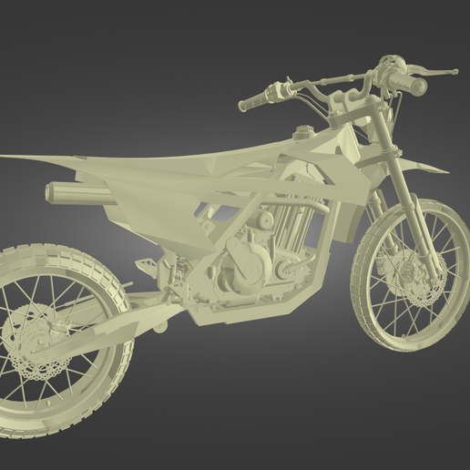 🏍️ KTM 250 SX-F・ STL File for ・Cults