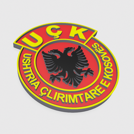 🎨 Emblema e UCK・ STL File for 3D printing・Cults