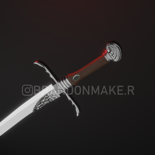 🗡️ ERIS BOREAS GREYRAT SWORD FOR COSPLAY - PHOENIX ELEGANT DRAGON SWORD ...