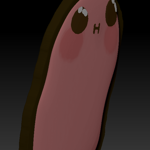 STL file Kawaii Potato Keychain aka K.P.K. 🥔 ・3D printing design to ...