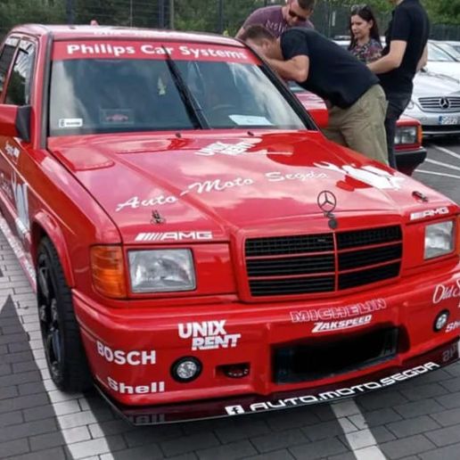 🚗 Mercedes w201 190E 190D Evo Bosch US headlights headlamp・3D Print ...