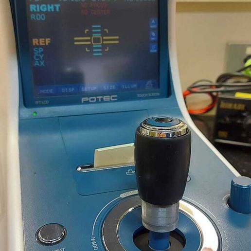🩻 Handle – Potec PRK-6000 Auto Refractor・ OBJ File for 3D printing・Cults