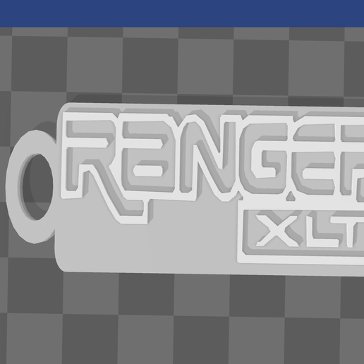 3MF file Ford Ranger Key Ring #1 🚙 ・3D printer model to download・Cults