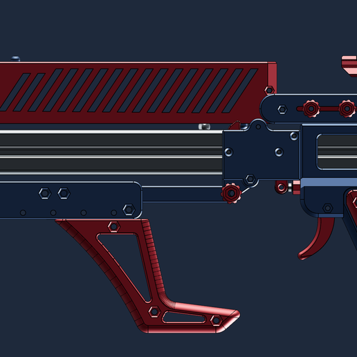 🔫 Predator x-bow (Repeating crossbow) prototype・Free STL File for ・Cults