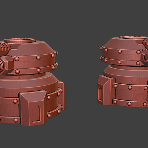 🔫 Hardened Defense gun・Free STL File for 3D printing・Cults