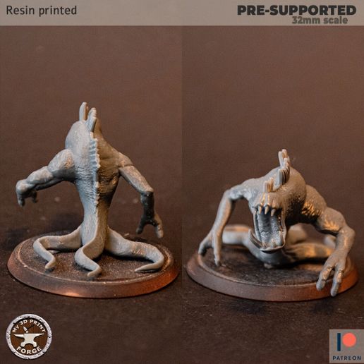 👹 Flesh Monster Nr2・ 3D File for 3D printing・Cults