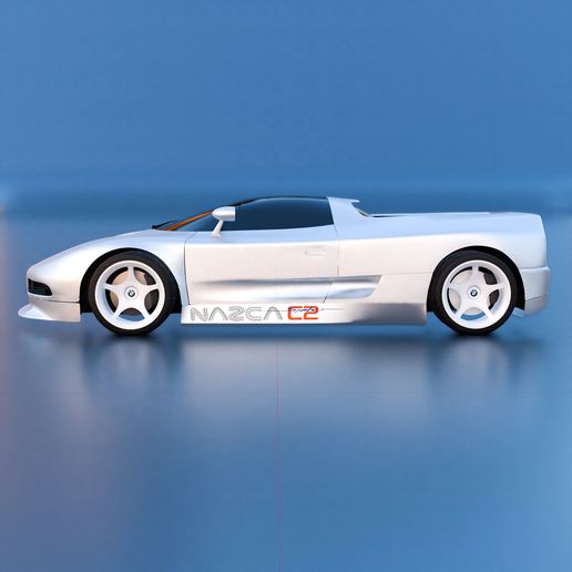 🕷️ BMW Nazca C2 Spider - 3D STL File・ STL File for 3D printing・Cults