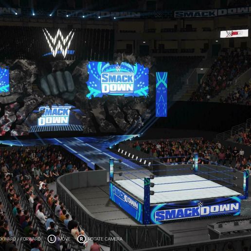 🤼 WWE SMACKDOWN STAGE・ STL File for 3D printing・Cults
