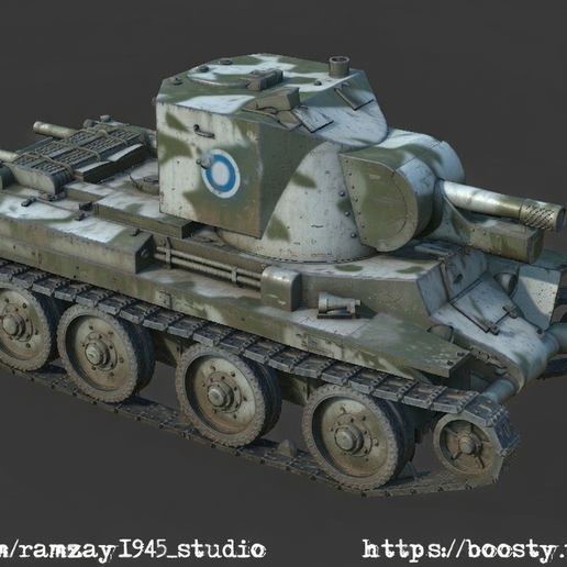 🧨 BT-42 Finnish artillery tank 1:100・ STL File for 3D printing・Cults