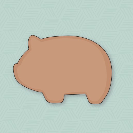 🍪 Marranitos Cookie Cutter・ STL File for 3D printing・Cults