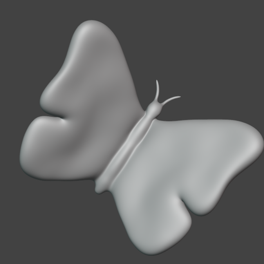 🦋 Cute Butterfly・Free STL File for 3D printing・Cults
