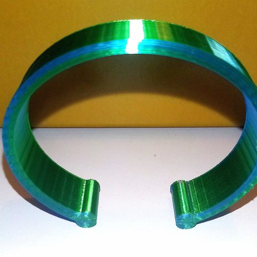 💫 Bracelet rigide V2・Fichier STL pour Impression 3D・Cults