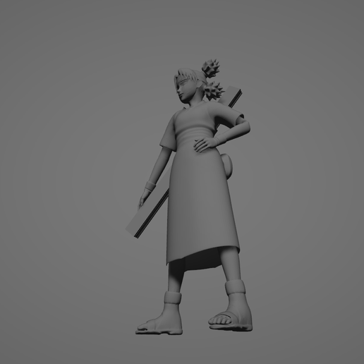 🎨 NARUTO SHIPPUDEN TEMARI・ STL File for 3D printing・Cults