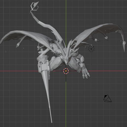 🐉 EXAMON・ OBJ File for ・Cults