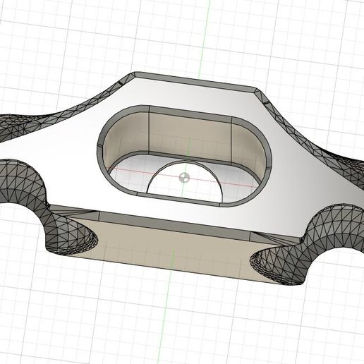 🦶 Zwift Hub - Rocker Plate - Foot - Tennis Ball・Free 3MF File for ・Cults